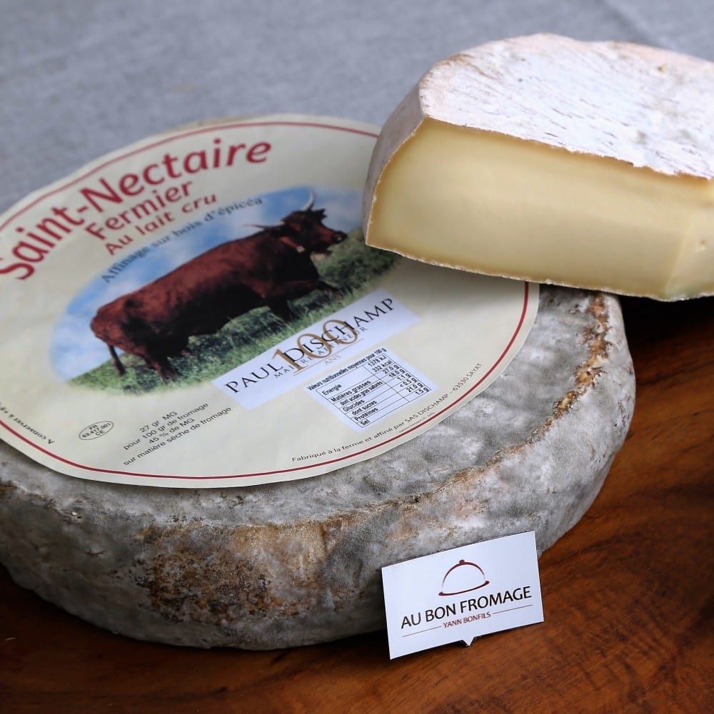 Saint Nectaire Fermier | En vente en ligne sur Au Bon Fromage à La Réunion